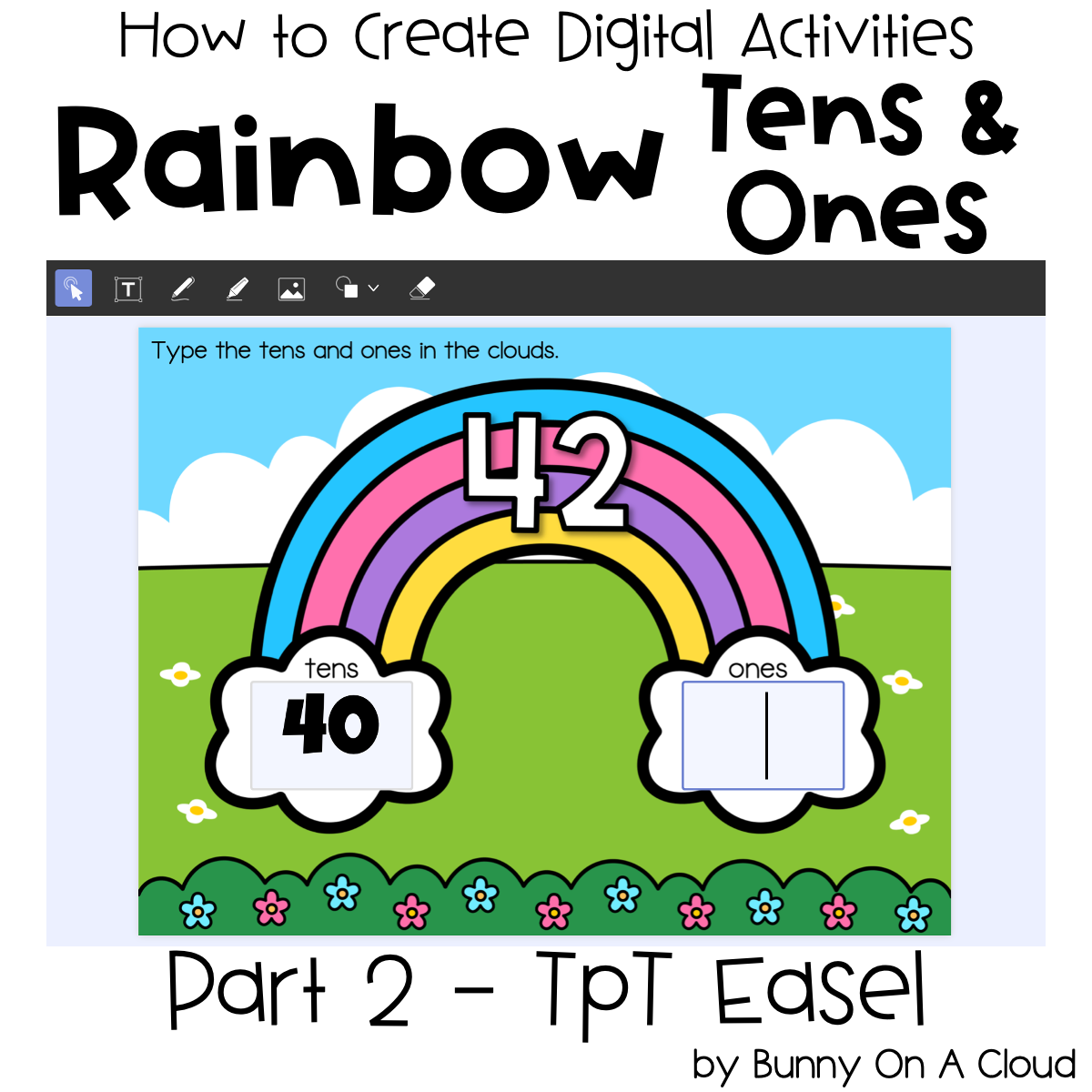 How to Create Digital Resources: Fill in the Blanks (Part 2 - TpT Easel ...